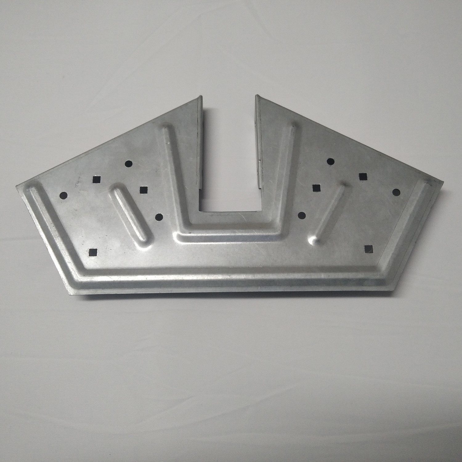 7 x 8 ฟุต พีคหลังคาที่เก็บของ DIY EZ Frame Kit กับ 24 มุมเหล็กกระปุก